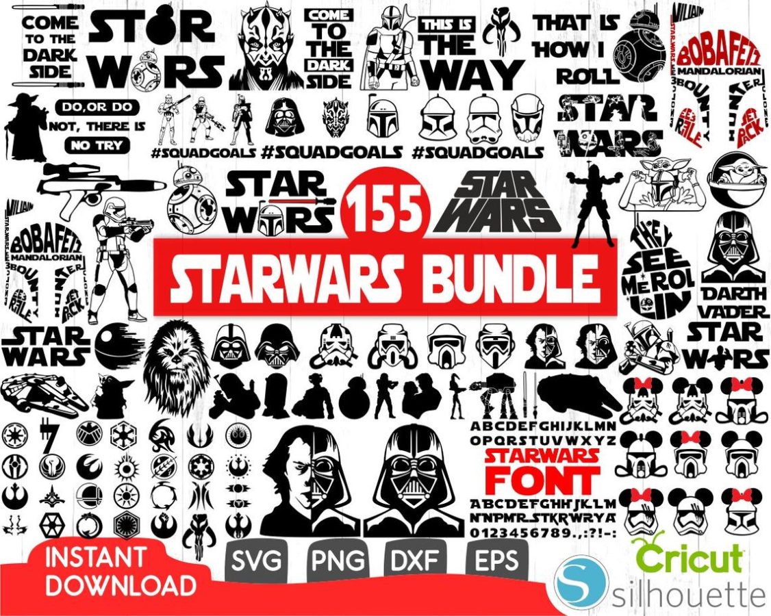 STAR WARS Bundle SVG - Bundle Cricut