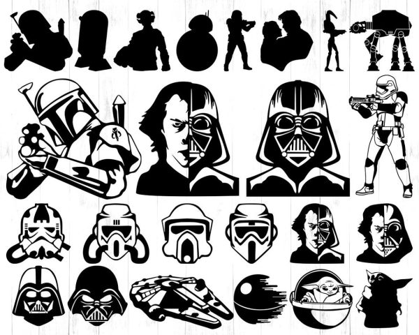 STAR WARS Bundle SVG - Bundle Cricut
