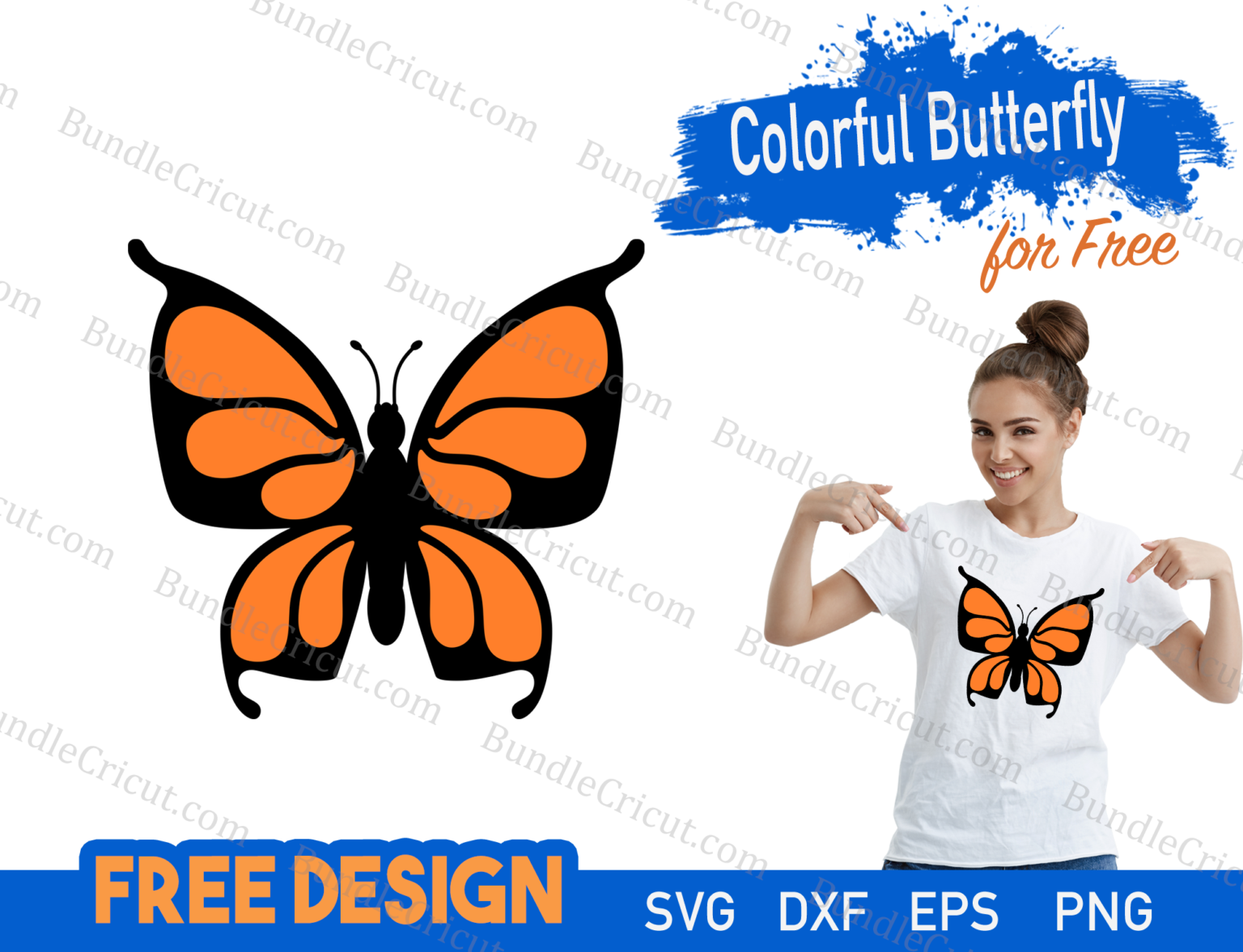 Butterfly SVG free Bundle Cricut