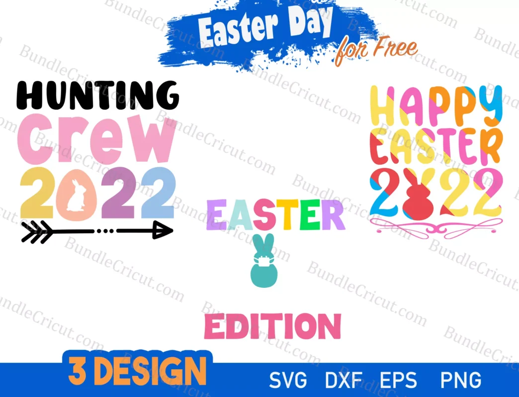 Free Easter Day 2022 - Bundle Cricut
