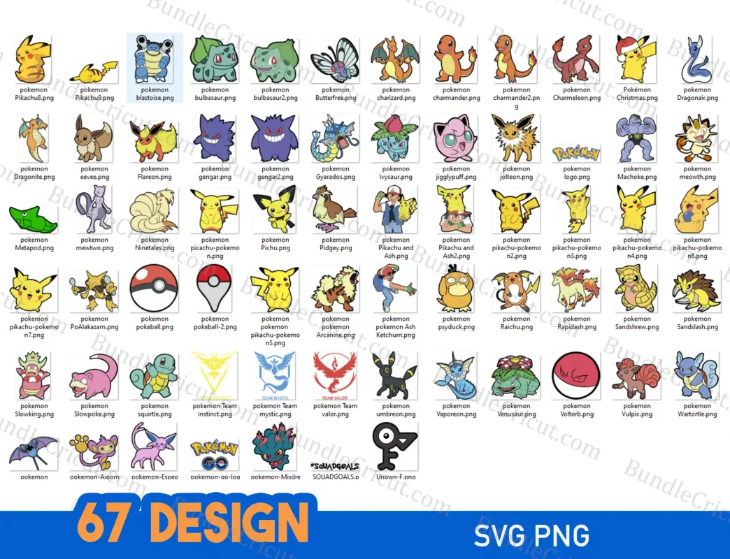 Pokemon svg, Pokemon svg images, Pokemon cricut svg, SVG pokemon ...