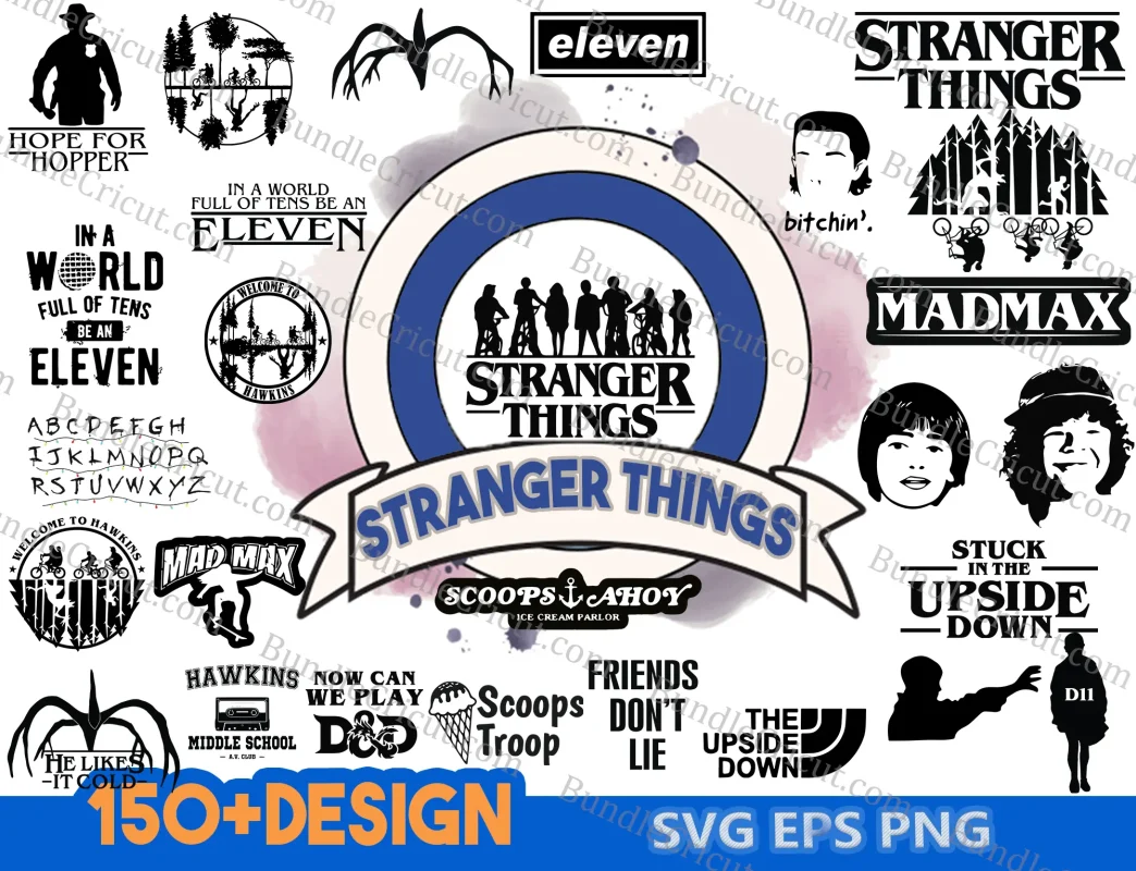 Stranger things svg, Stranger things birthday svg, Stranger things svg ...