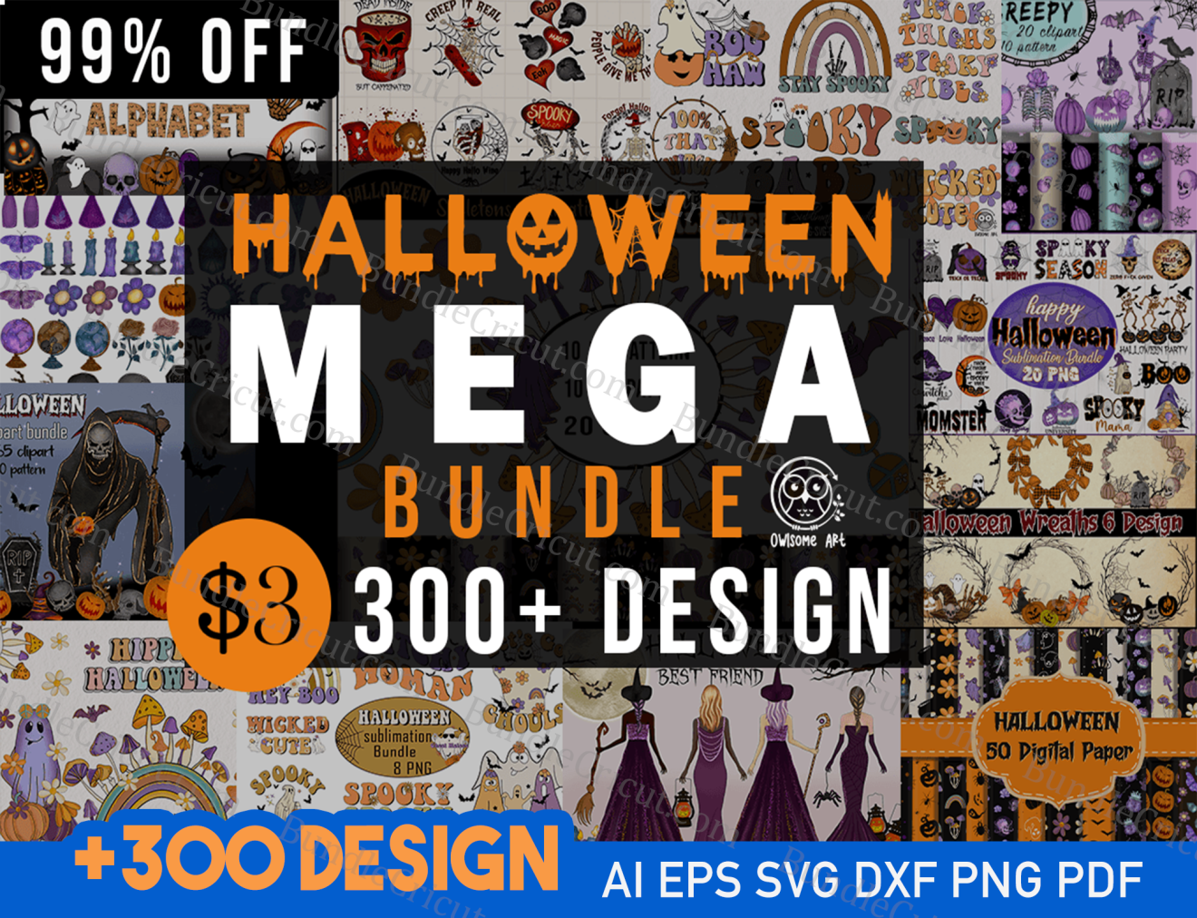 +310 Halloween clipart svg, Halloween svg bundle, Halloween decor ...