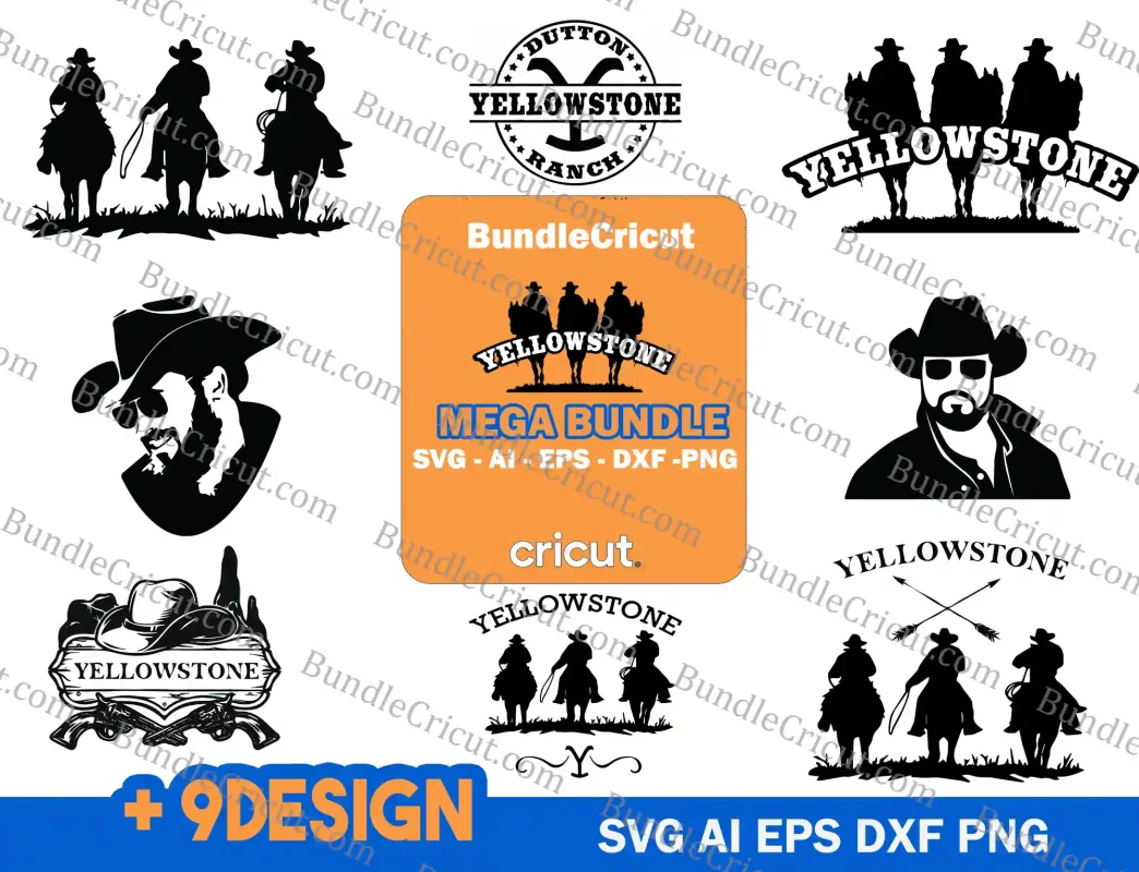 Yellowstone svg bundle [ Download Now ] ️