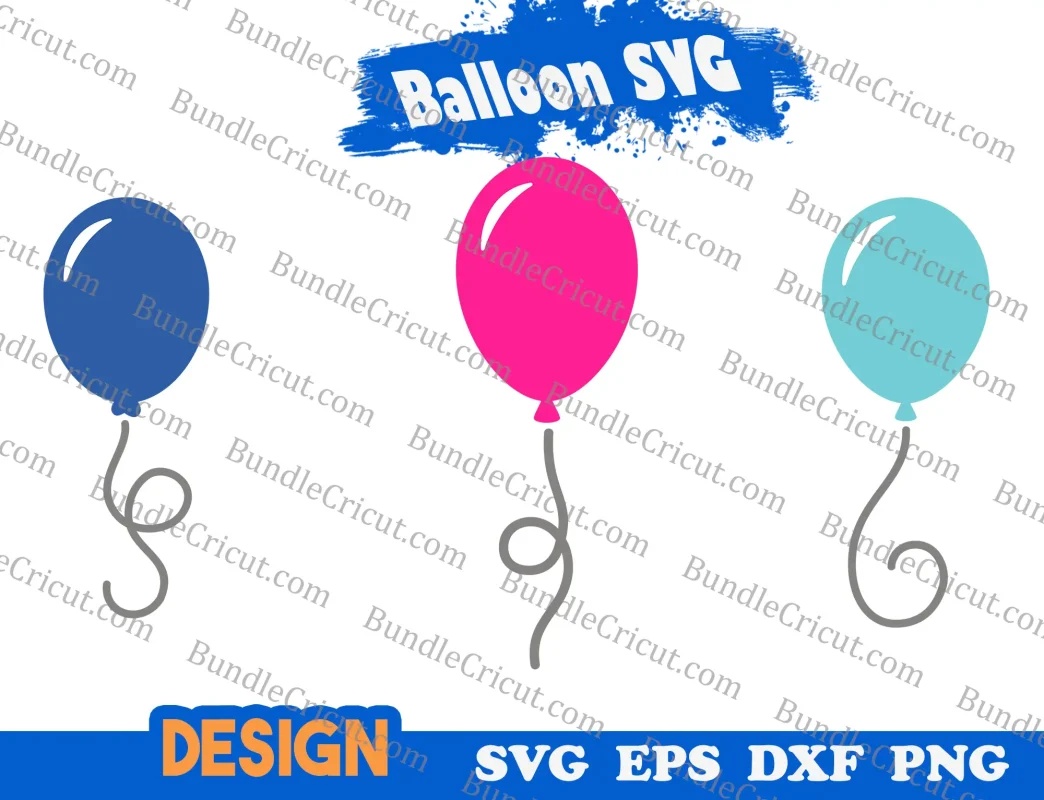 Balloon SVG [ Download Now ] ️