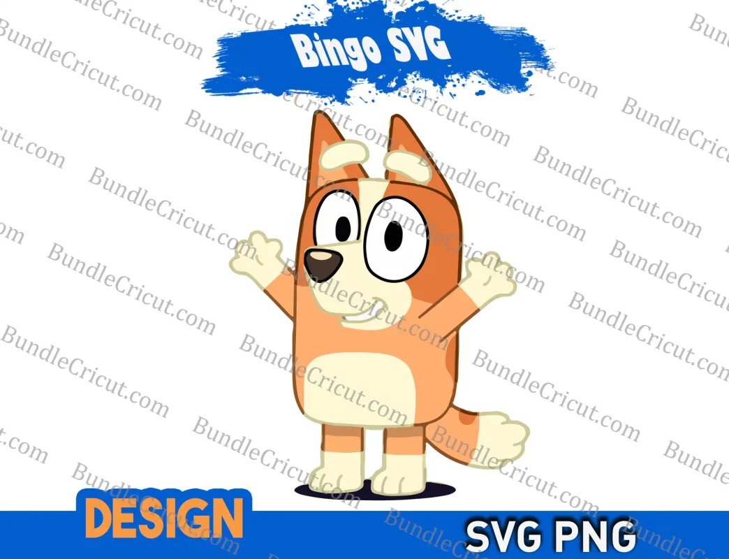 Bluey Bingo Svg [ Download Now ️ ]