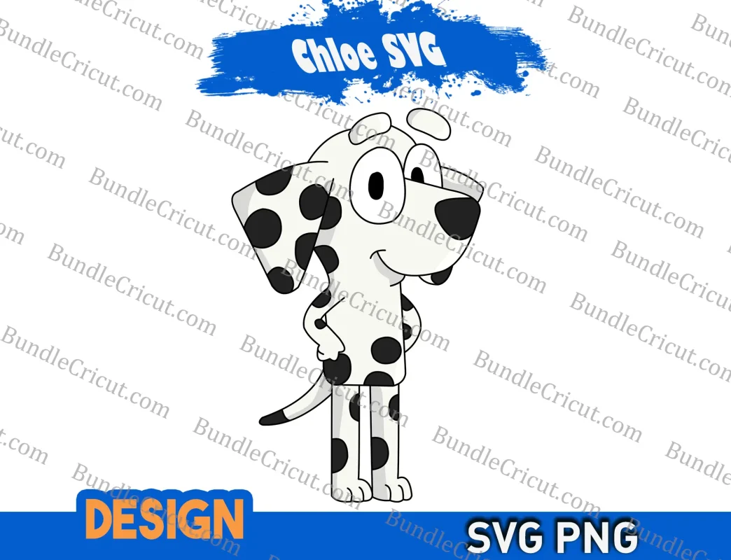 Bluey Chloe Svg [ Download Now ️ ]